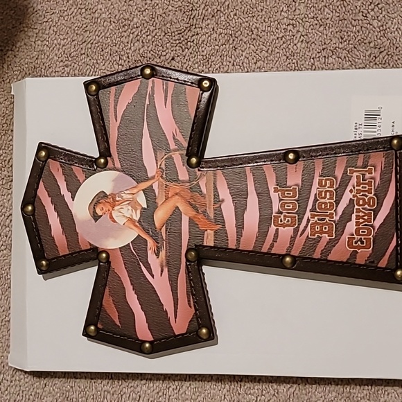 unknown | Wall Decor | God Bless Cowgirl Cross | Poshmark